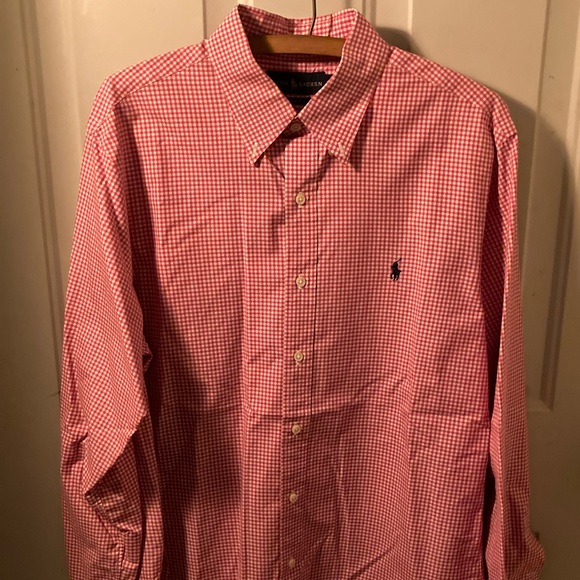 Ralph Lauren | Shirts | Ralph Lauren Red Check Button Down Shirt | Poshmark